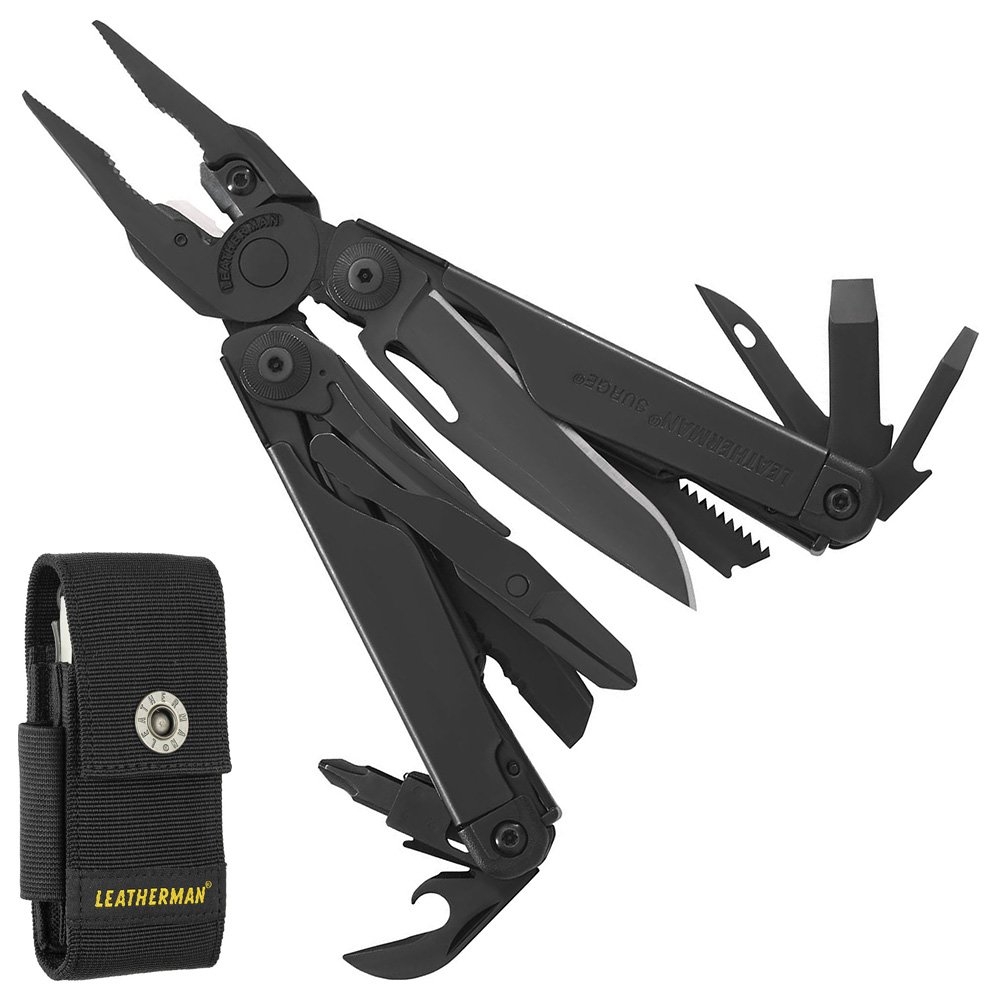 Buy Leatherman Surge Multi Tool Black Oxide online at Marine Deals